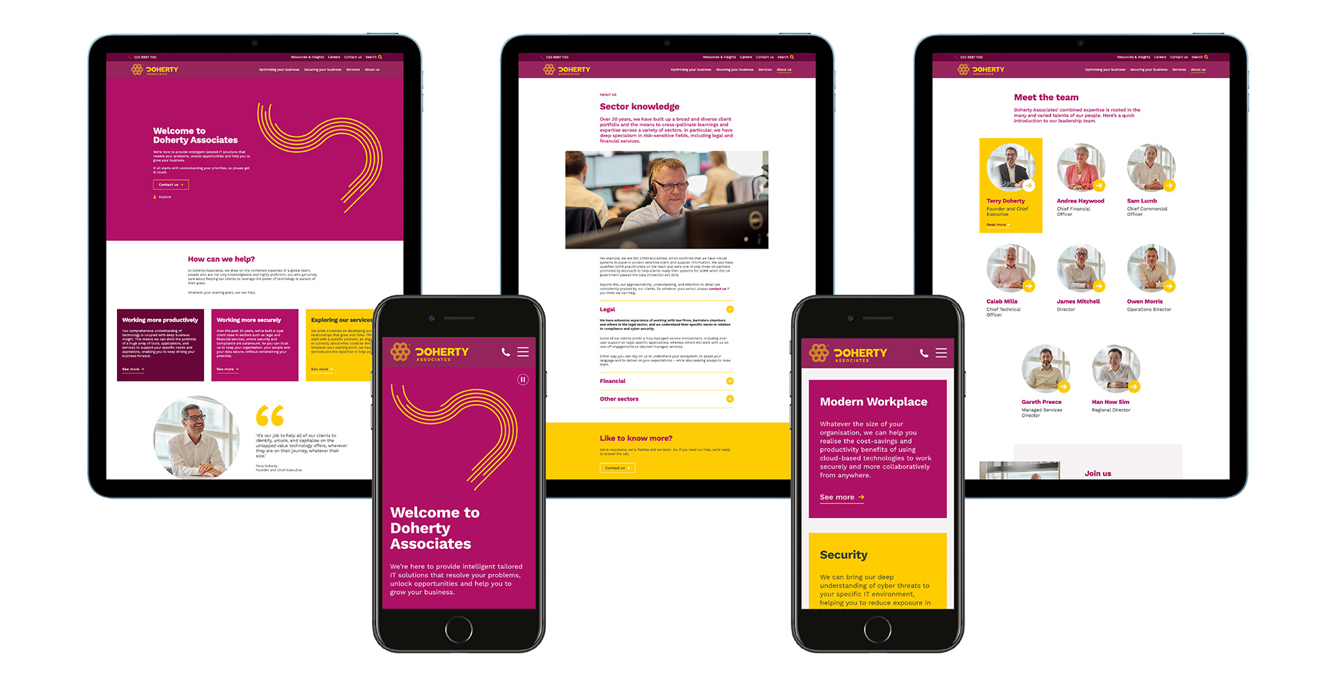 Doherty Associates; rebrand - Remember Pember